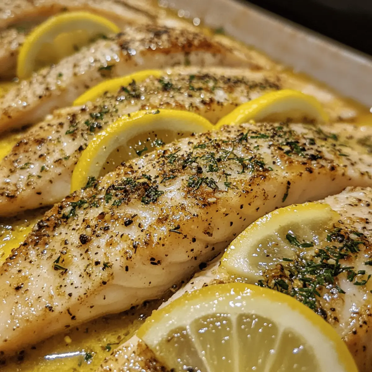 Easy Delicious Lemon Herb Baked Tilapia That Melts in Your Mouth