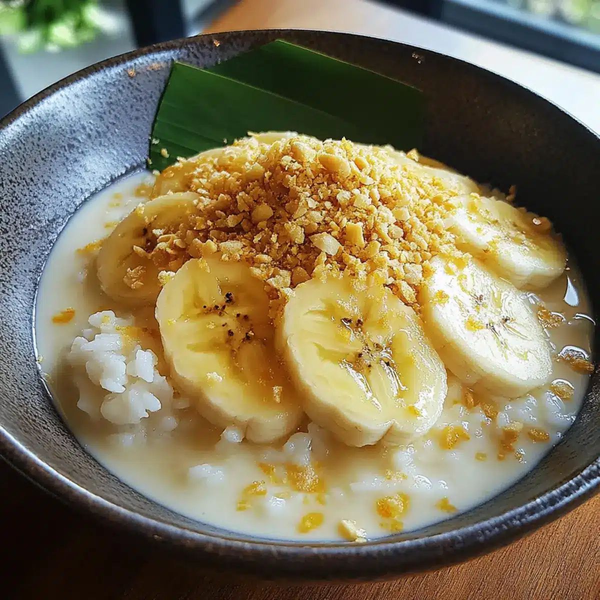 Irresistible Thai Banana Rice Dessert: A Delicious Creamy Treat